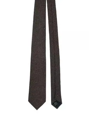 Tagliatore Herringbone-pattern Tie