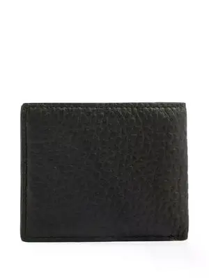 THE BRIDGE Pebbled Leather Wallet - Black