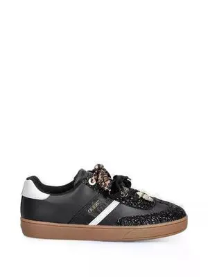 Guess Naoki Glitter-embellished Sneakers - Black