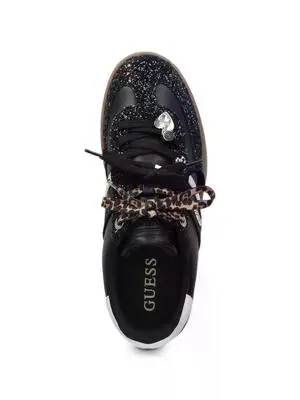 Guess Naoki Glitter-embellished Sneakers