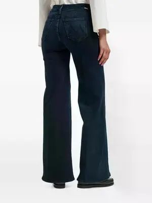 MOTHER High-waisted Wide-leg Jeans