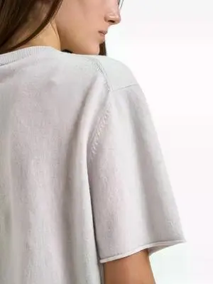 LISA YANG Crew-neck Short-sleeve T-shirt