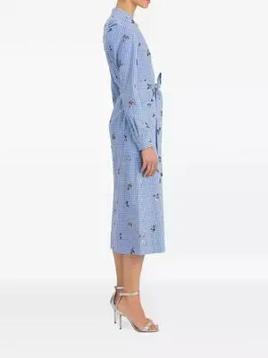 MARKARIAN Gazania Sequin-embellished Midi Shirt Dress