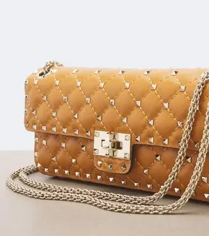 Valentino Garavani Rockstud Spike Medium Leather Shoulder Bag