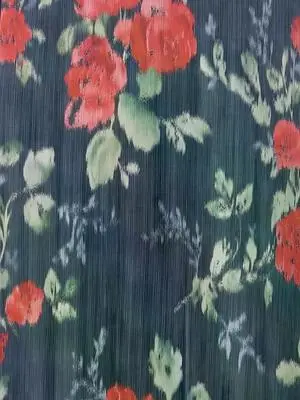 MARKARIAN Adelaide Floral-print Ruffled Gown