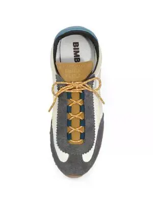 Bimba Y Lola Cream Suede And Fabric 13 22 Sneakers