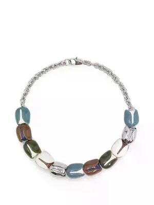 Bimba Y Lola Tulip Chain Necklace - Silver