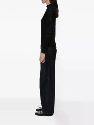 Bimba Y Lola Wool Jacquard T-shirt