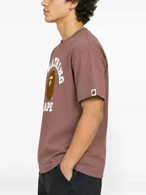 A BATHING APE College Ape Head T-shirt