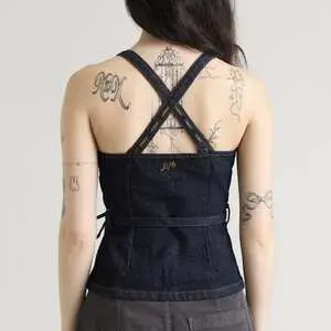 DAMSON MADDER Annabelle Apron Top