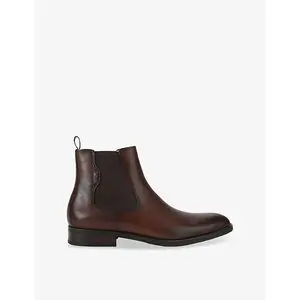 Steve Madden Brompton Leather Chelsea Boots - Tan