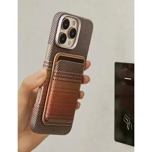 THE TECH BAR Pitaka Magnetic Woven Wallet - Sunset