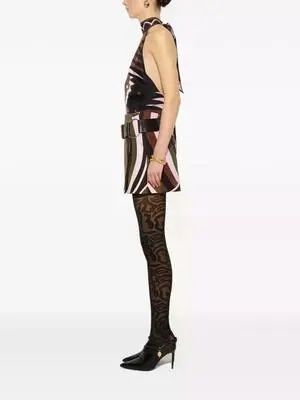Emilio Pucci Valdimontone-print Halter Top