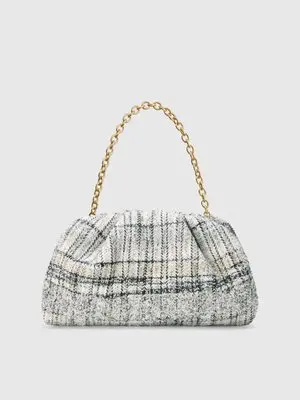 Missoni Large Pouch Bag In Wool Knit