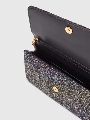 Missoni Wallet On Chain In Lamé Viscose