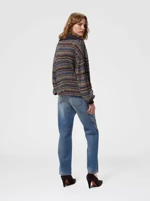 Missoni Oversized Polo Shirt With Sequins