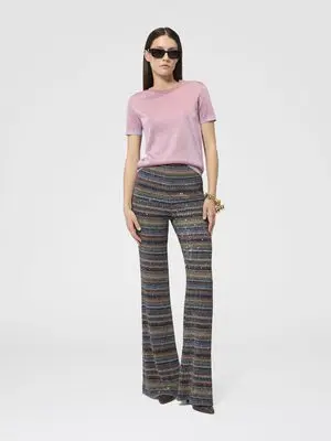 Missoni Flared Trousers In Textured Knit