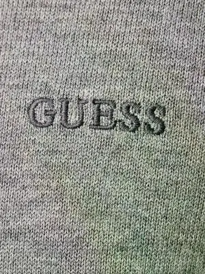 Guess Logo-embroidered Crew-neck Sweater