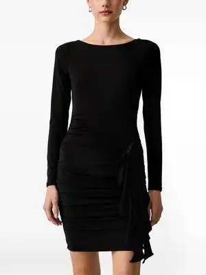 Guess Ruched Cut-out Mini Dress - Black
