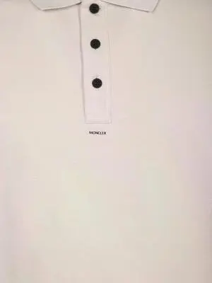 Moncler Logo-print Piqué Polo Shirt