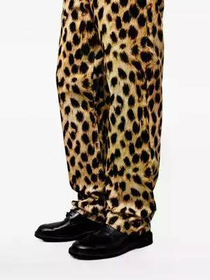 StÜssy Leopard-print Jeans