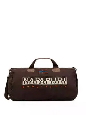 NAPAPIJRI Logo-print Holdall - Brown