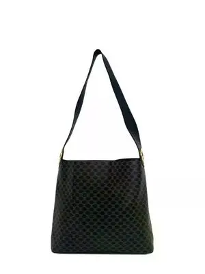 Celine 1998 Macadam Coated Canvas Crossbody Bag