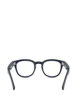 NUANCE Panthos Round-frame Audio Glasses - Blue