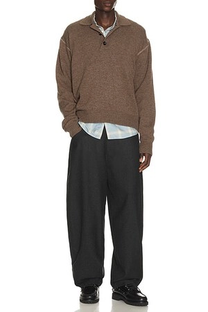 WORKS AND DAYS Rayon Check Classic Shirt