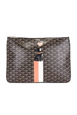 Goyard Senat Gm Pouch - Black