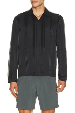 Lululemon Knit Stripe Rugby Shirt - Black