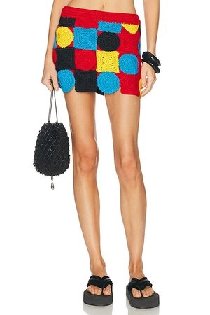 SIMONMILLER Beep Beep Mini Skirt - Primary Combo