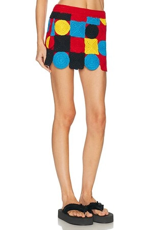 SIMONMILLER Beep Beep Mini Skirt