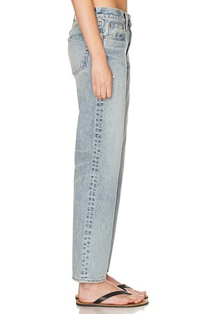 Moussy Vintage Albany Low Straight Leg Jeans