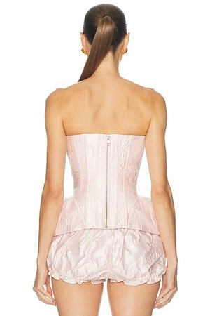 AKNVAS Emmi Strapless Structured Top