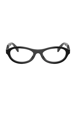 Prada Oval Optical Glasses - Black