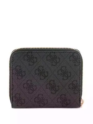 Guess Logo-print Wallet - Black