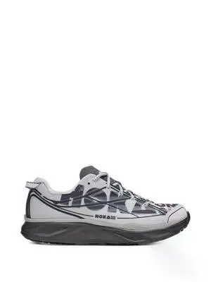 HOKA® Huaka Pro Logo-print Low-top Sneakers - Grey