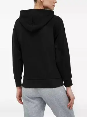 PUMA Logo-print Drawstring Hoodie - Black