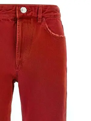Isabel Marant Étoile Daya Frayed-hem Jeans