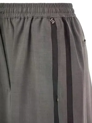 Sportmax Drawstring Side-stripe Trousers