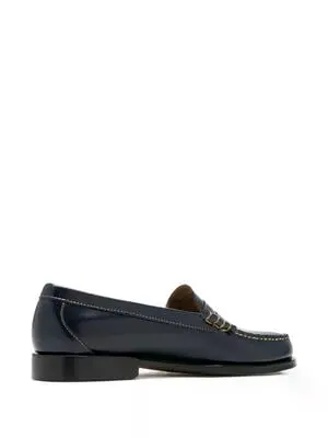 G.H.BASS Weejun Heritage Larson Contrast-stitch Loafers