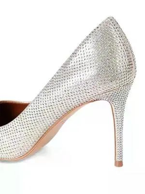 Kurt Geiger Belgravia Eagle Crystal-embellished Pumps