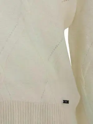 Kiton Diamond-pattern V-neck Sweater