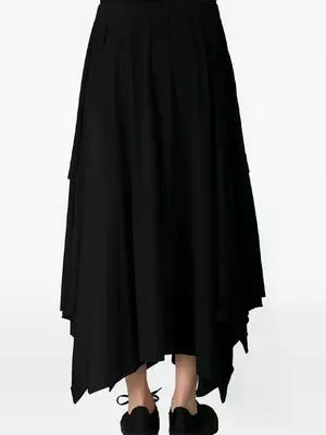 Yohji Yamamoto Asymmetric Draped Skirt