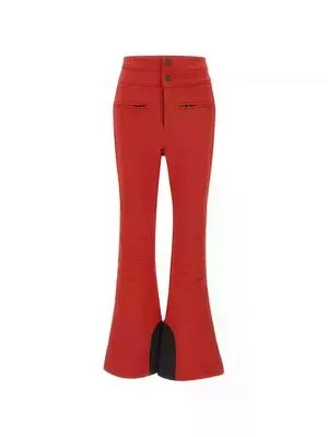 Perfect Moment High-waist Aurora Flare Ski Pants - Red