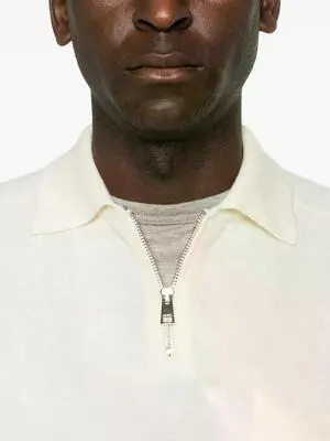 AMARANTO Quarter-zip Pocket Sweater