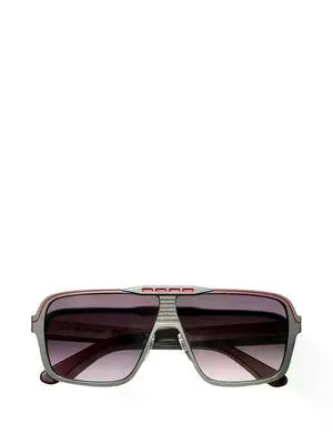 L.g.r X Bertone Geometric-frame Sunglasses