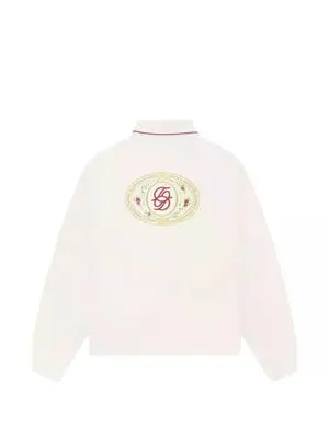 Drole De Monsieur Embroidered Cotton Blouson Jacket