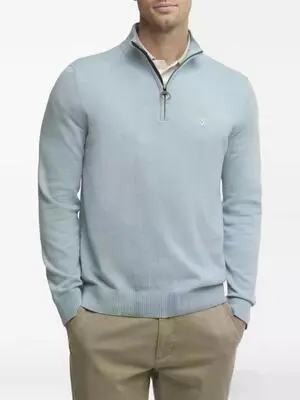 Barbour Lingwood Half-zip Sweater - Blue